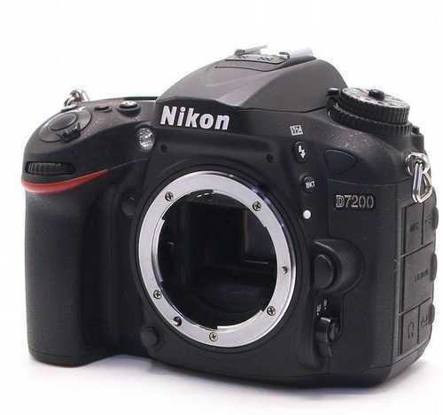 Nikon D7200 body (пробег 1250 кадров)