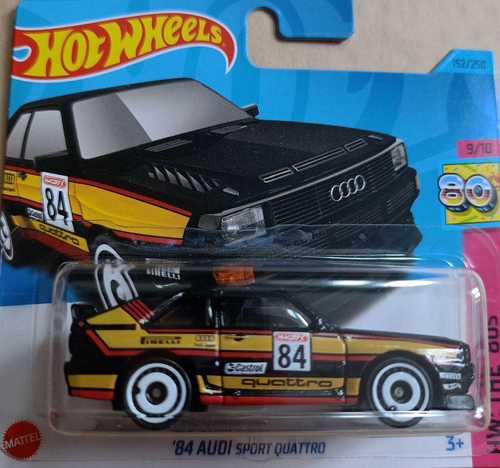 Hot wheels 84 Audi Sport Quattro