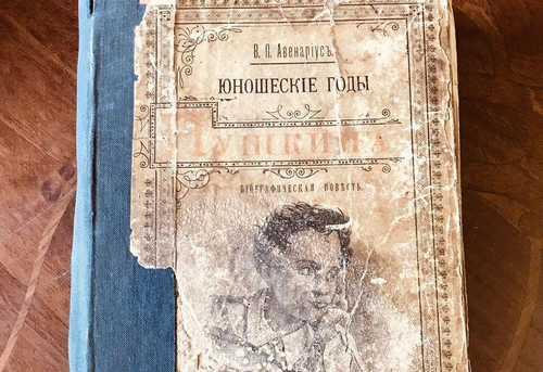 Авенариус В.П. Юношеские годы Пушкина.1902г