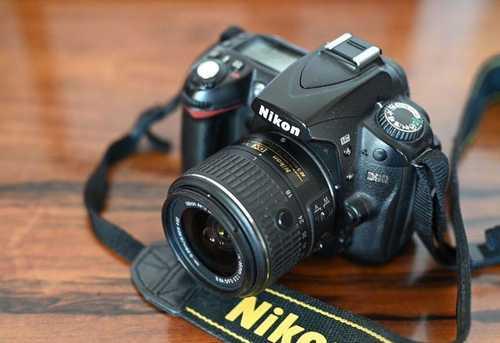 Зеркальный фотоаппарат nikon d90 18-55 kit