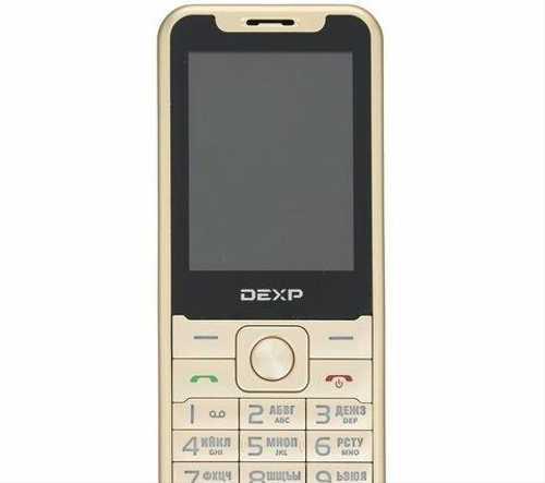 Сотовый телефон dexp A241 Gold 2.4'' GSM