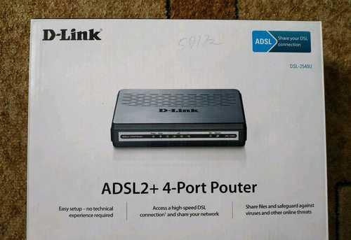 Маршрутизаторы D-Link dsl-2540u