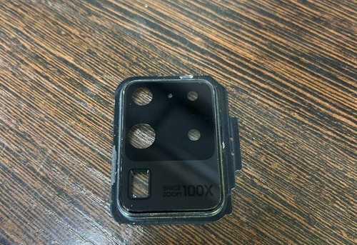 Стекло камеры в рамке Samsung S20 Ultra G988B