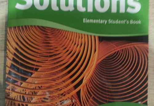 Учебник по английскому языку Solutions elementary