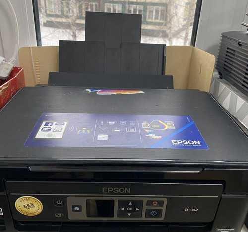 Принтер мфу снпч epson xp-352