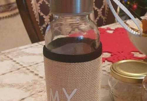 Стеклянная бутылка для воды "My bottle"