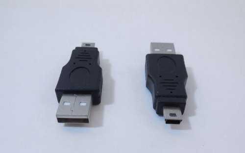 Переходник USB (M) to miniUSB (M)