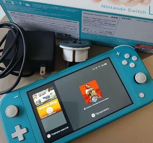 Nintendo Switch Lite, 32 ГБ, Прошитая