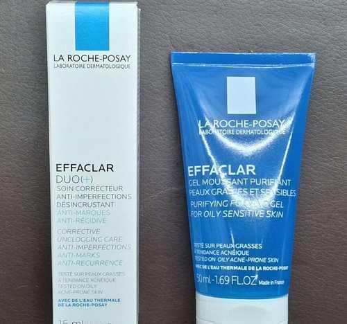 Крем и гель для умывания Effaclar La Roche-Posay