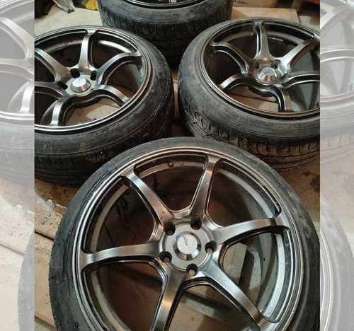 Литые диски r18 5x114 3 Advan Racing