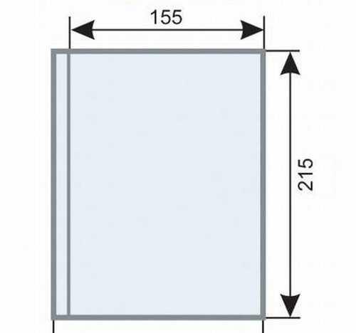 Файл А5 без отверстий, толщина 120 мкм, уп. 15 шт