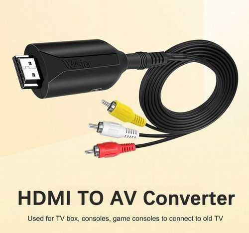 Видеоконвертер hdmi RCA