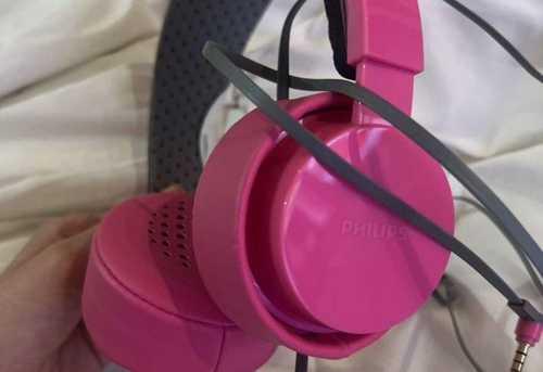 Проводные наушники Philips SHL5205 barbie pink
