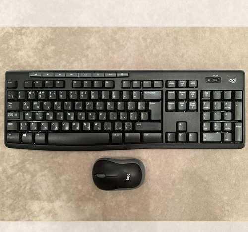 Набор клавиатура и мышь Logitech MK270