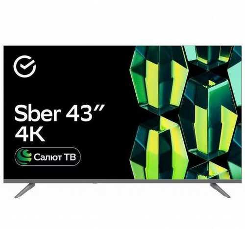 Новый 4K UHD телевизор sber 43" sdx-43u4014