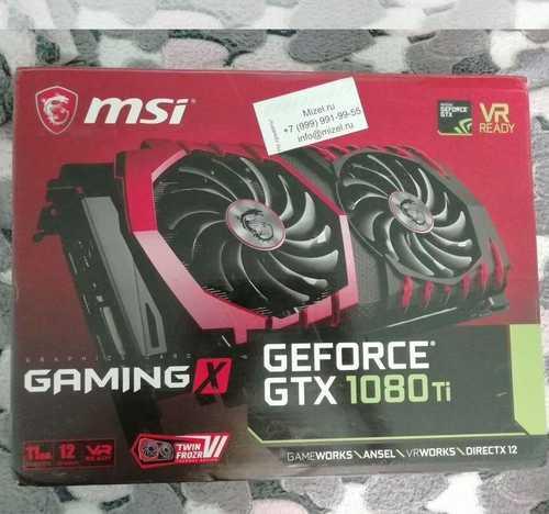 Видеокарта msi gtx 1080 ti