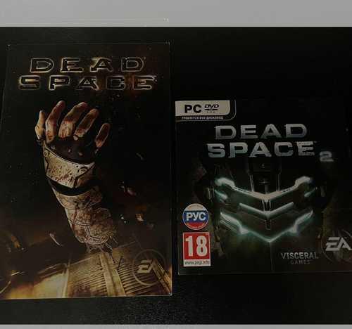 Лицензионные диски с игрой dead space 1 и 2