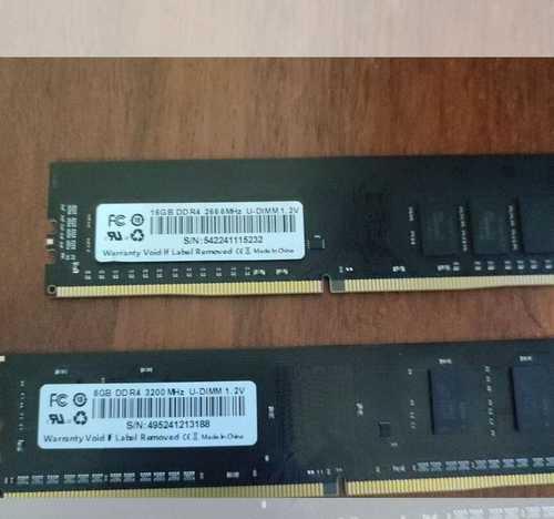 Оперативная память ddr4 16gb