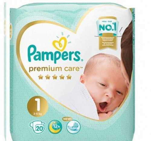 Подгузники для новорожденных,pampers premium care1