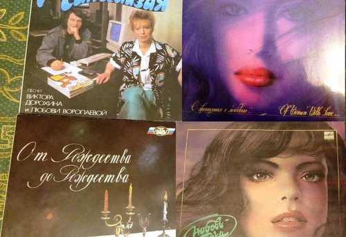 Сборники популярных хитов 80-х годов - винилы