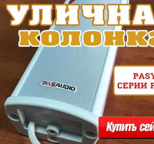 Уличные колонки PASystem pillar