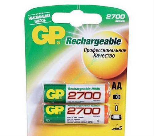 Аккумуляторы GP AA 2700 mAh оптом