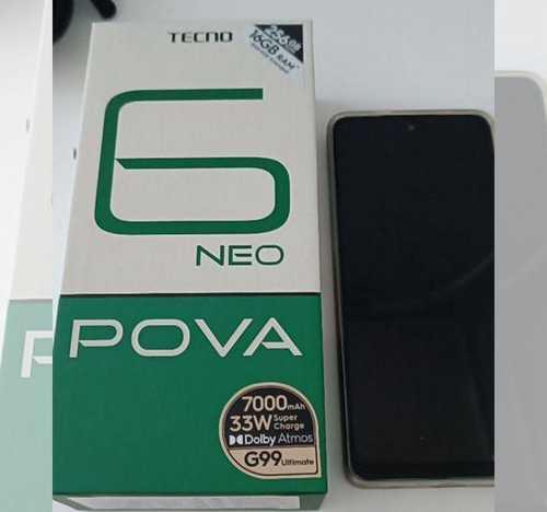 TECNO Pova 6 Neo, 8/256 ГБ