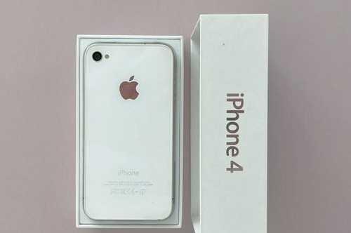 iPhone 4 8gb, ориг. наушники и чехлы в подарок