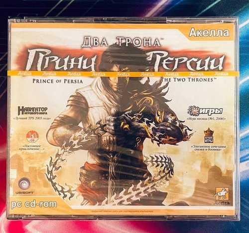 Игра для PC. Принц Персии. Два трона. 3CD. Акелла