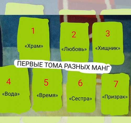 Первый том случайной манги