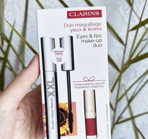 Набор Clinique Eyes and lips make up duo