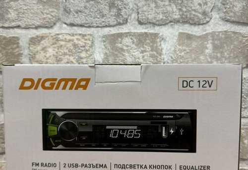 Новая запечатанная автомагнитола Digma