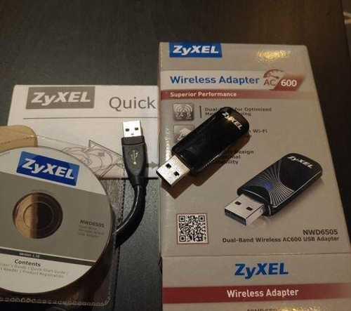 Usb wifi адаптер ZyXel ac600