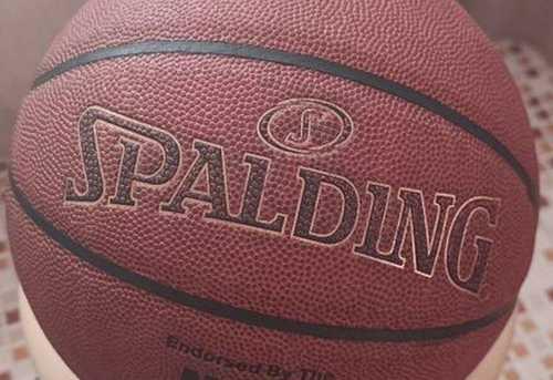 Баскетбольный мяч spalding nba gold series