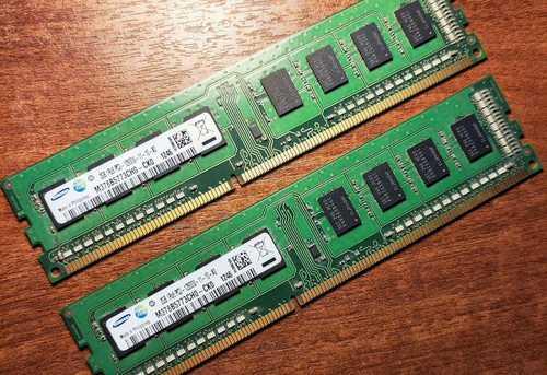 Оперативная память DDR3 4GB Samsung (2х2)