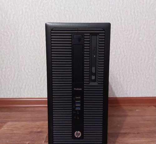 Компьютер HP (intel g1820, 4gb, 500gb)