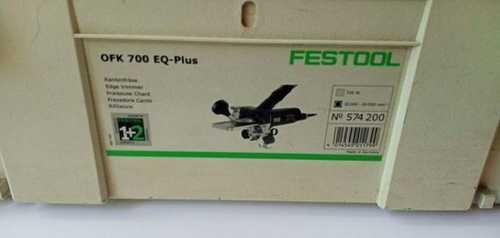 Festool Кромочный фрезер OFK 700 EQ-Plus