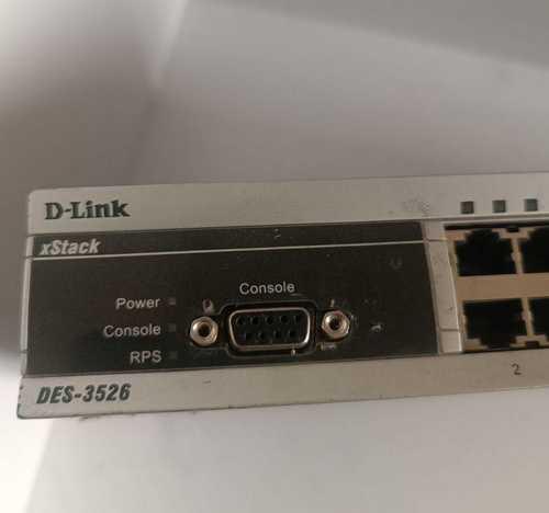 Коммутатор D-Link DES-3526