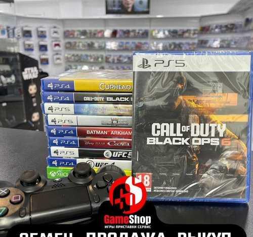 Call of Duty: Black Ops 6 PS 4 диск новый