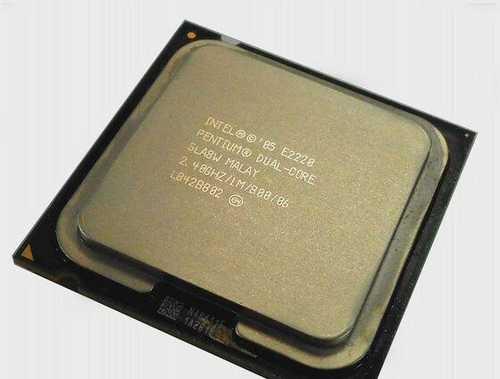 Процессор Intel Pentium E2220 Conroe LGA775, 2 x 2