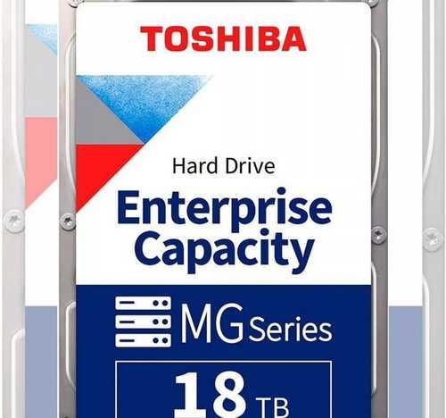 Жесткий диск Toshiba sata-III 18TB MG09ACA18TE Server Enterprise Capacity 512E (7200rpm) 512Mb 3.5"