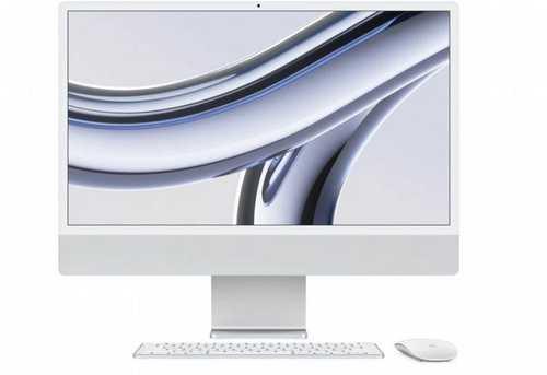 Apple iMac 24 2023 M3, 8/256GB, Silver