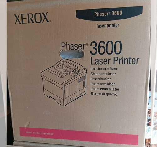 Принтер xerox phaser 3600