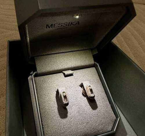 Серьги Messika золотые