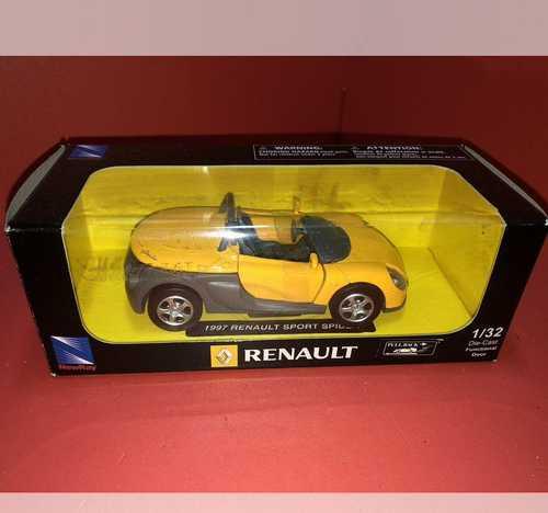 Модель автомобиля Renault Sport Spider1997