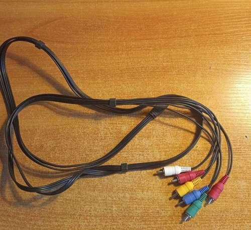 Компонентный кабель 6 RCA