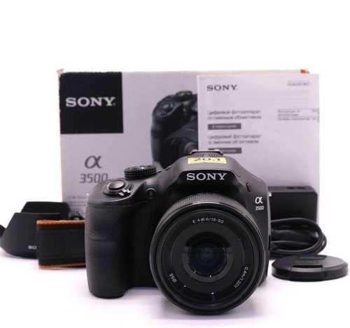 Sony A3500 kit в упаковке (пробег 765 кадров)