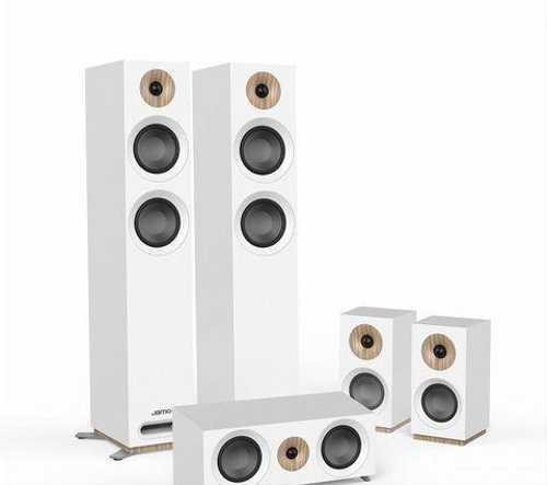 Комплект акустики Jamo S 807 HCS White