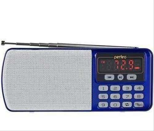 Егерь FM+ 70-108мгц/ MP3 синий