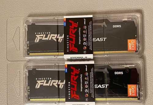 Озу DDR5 64GB Kingston fury KF552C36bbea-32